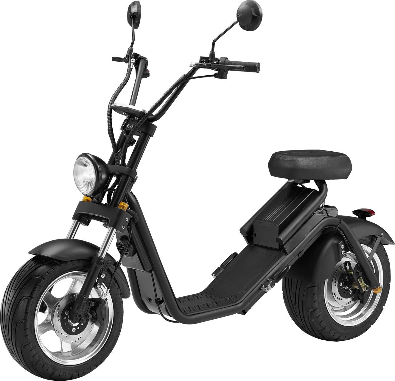 LUQI HL 2.0 1200W Motor 60V 20AH Battery Electric Citycoco Scooter – STROLLWHEEL