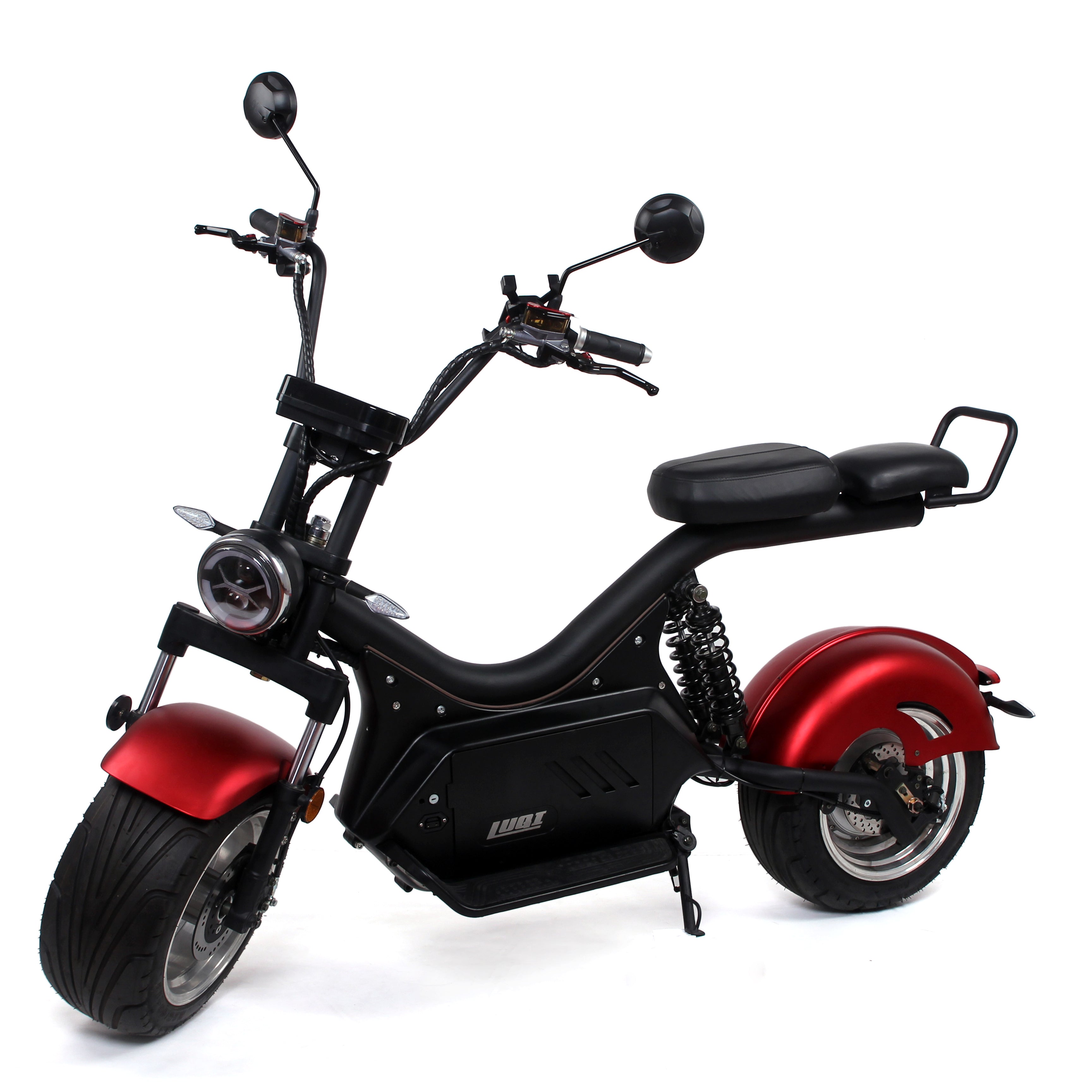 LUQI HL4.0T 2000W Motor 60V 20AH Battery Electric Scooter Citycoco ...